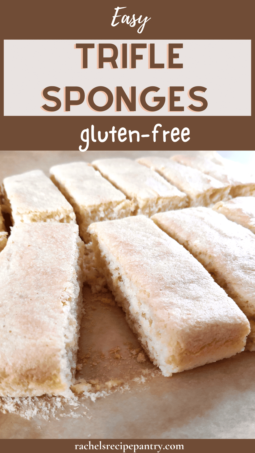 Homemade Simple Trifle Sponge Fingers | Gluten-Free