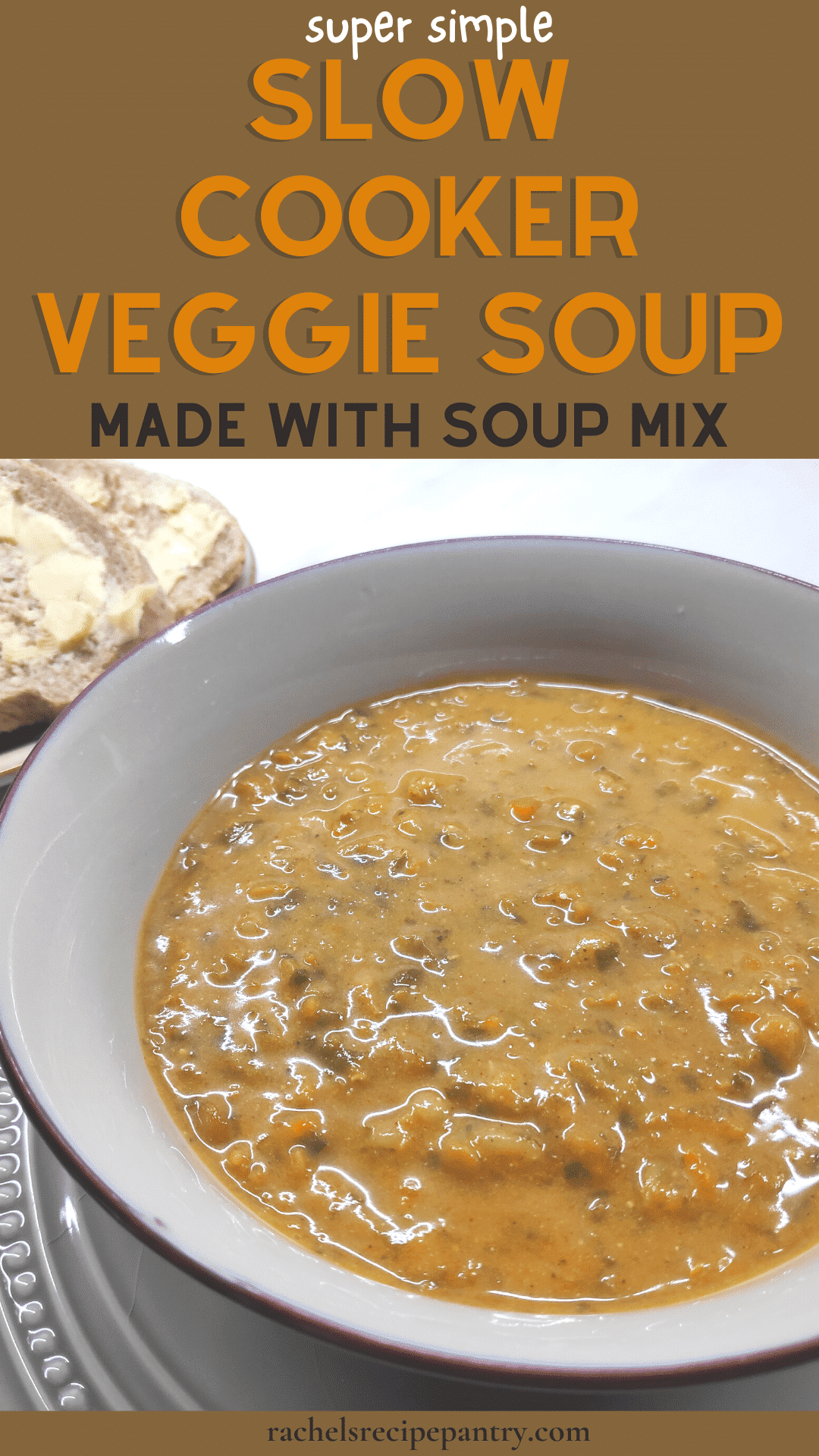 Easy Slow Cooker Vegetable Soup Mix Recipe