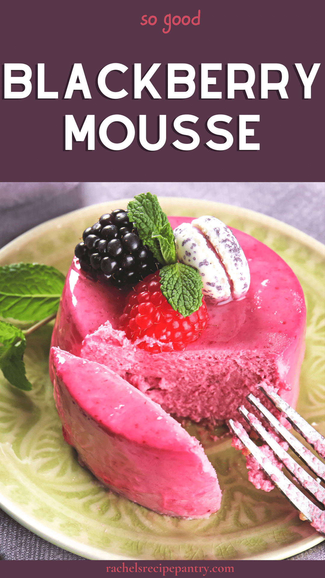 Mary Berry's Blackberry Mousse Recipe
