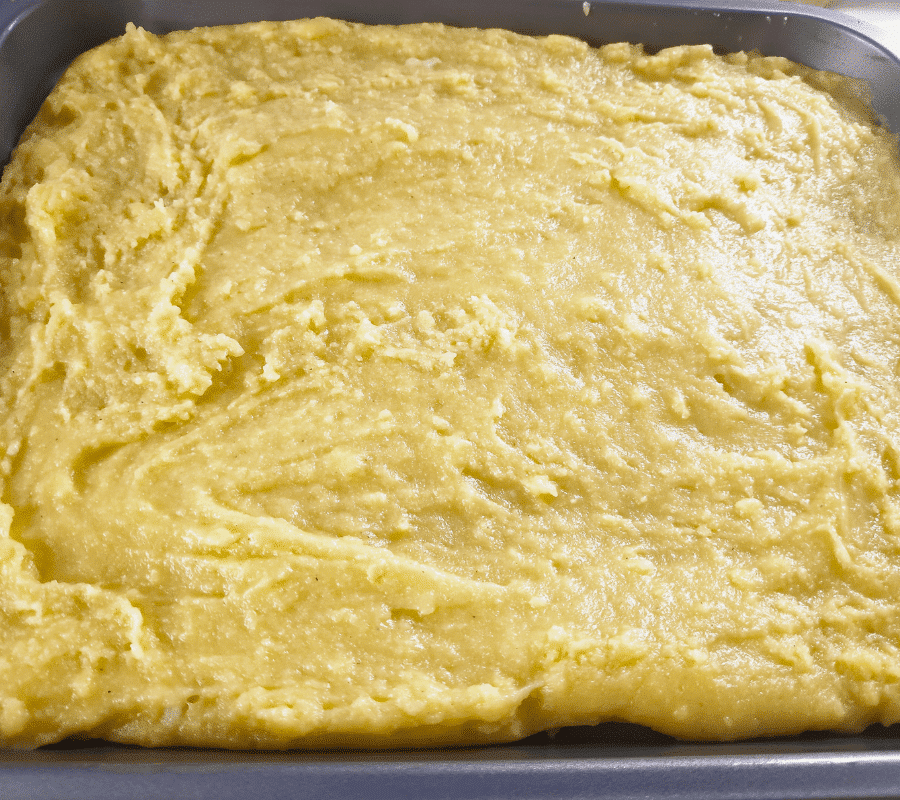 Easy Fried Cornmeal Cubes (Madeira Side Dish)
