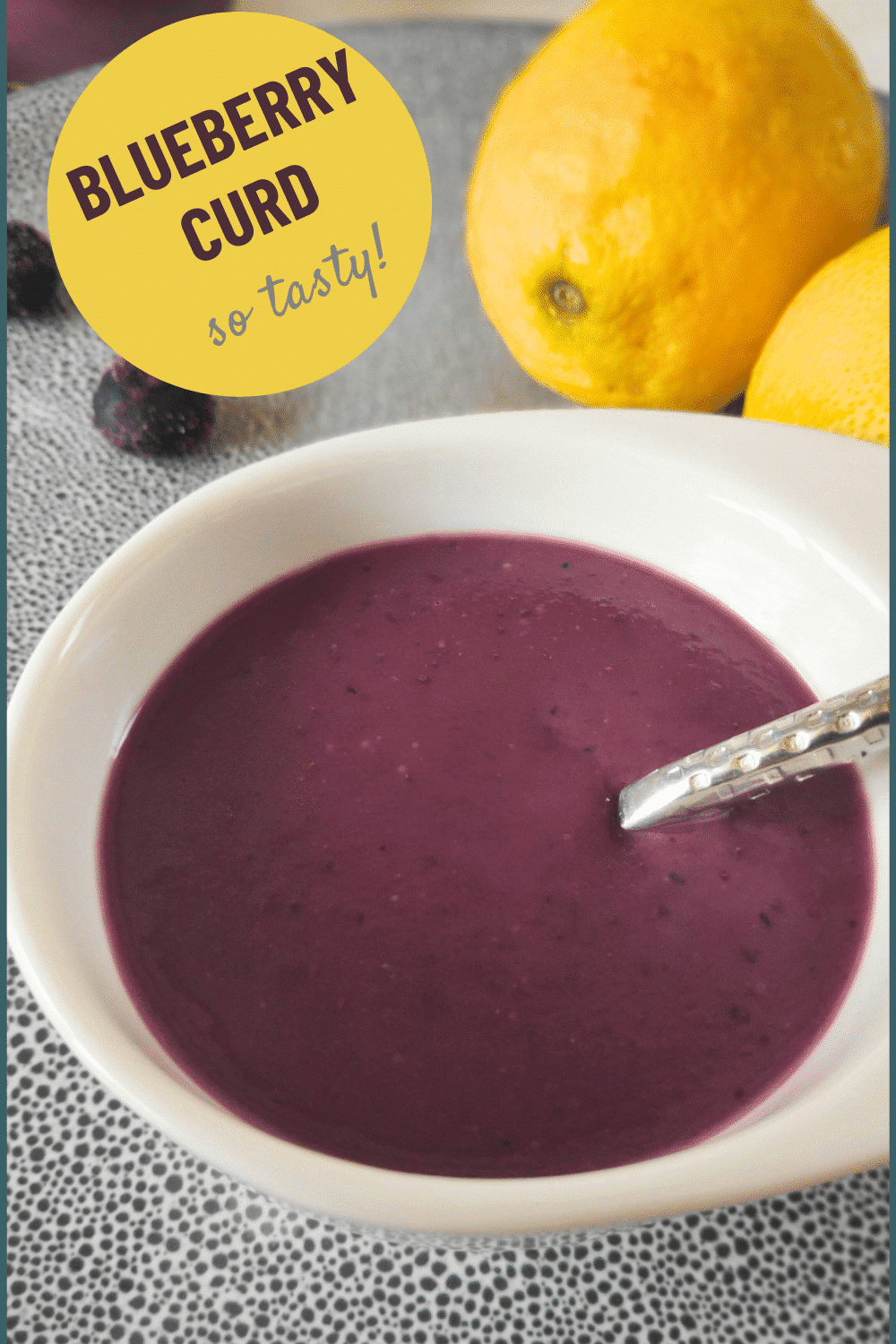 Tangy-Sweet Blueberry Curd (5-Ingredient Recipe)